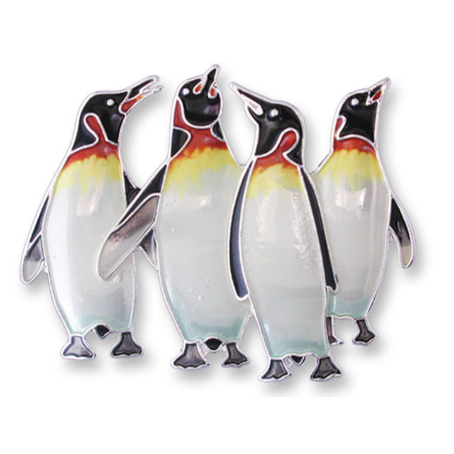 Zarlite by Zarah Co - Penguin Family Brooch Pin – iGifteria
